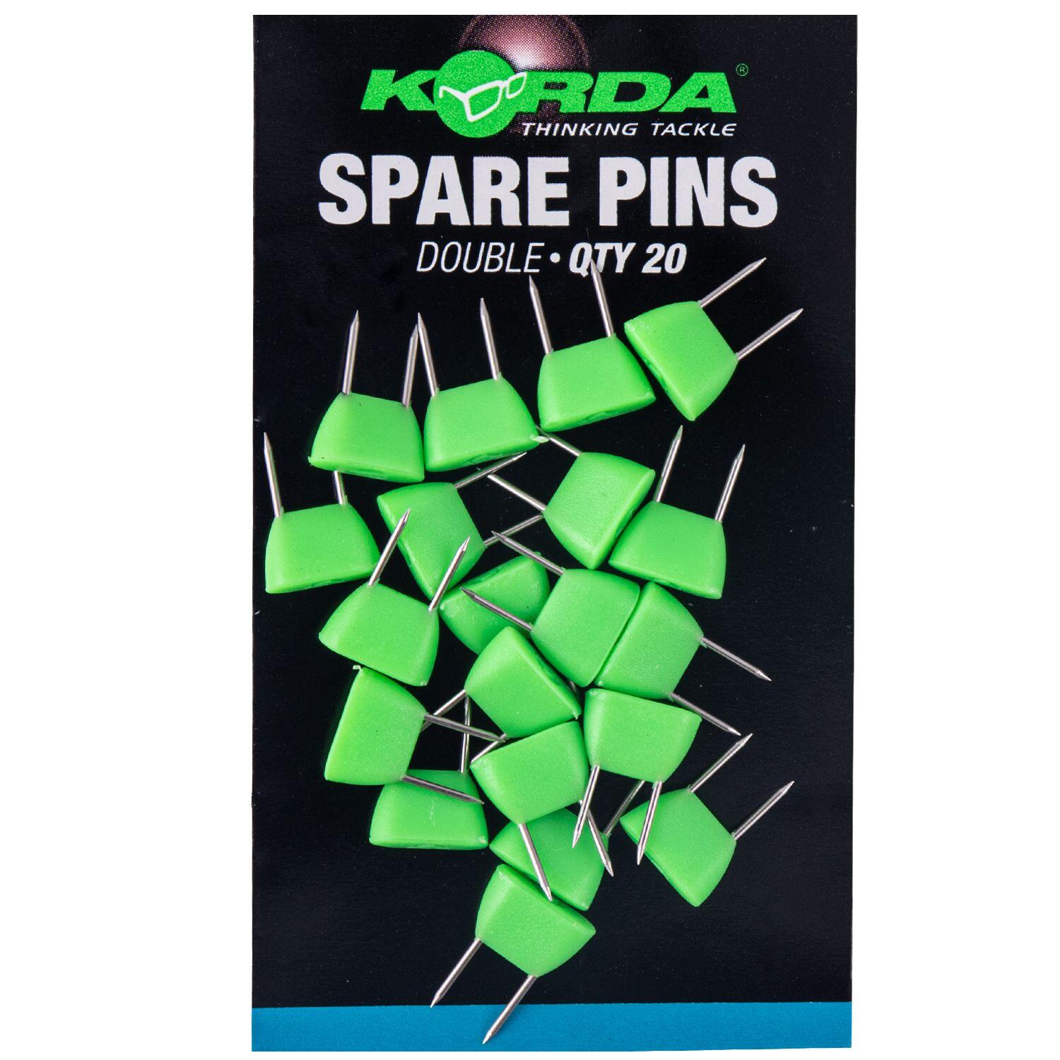 Korda 20 x Double Pins - The Tackle Store