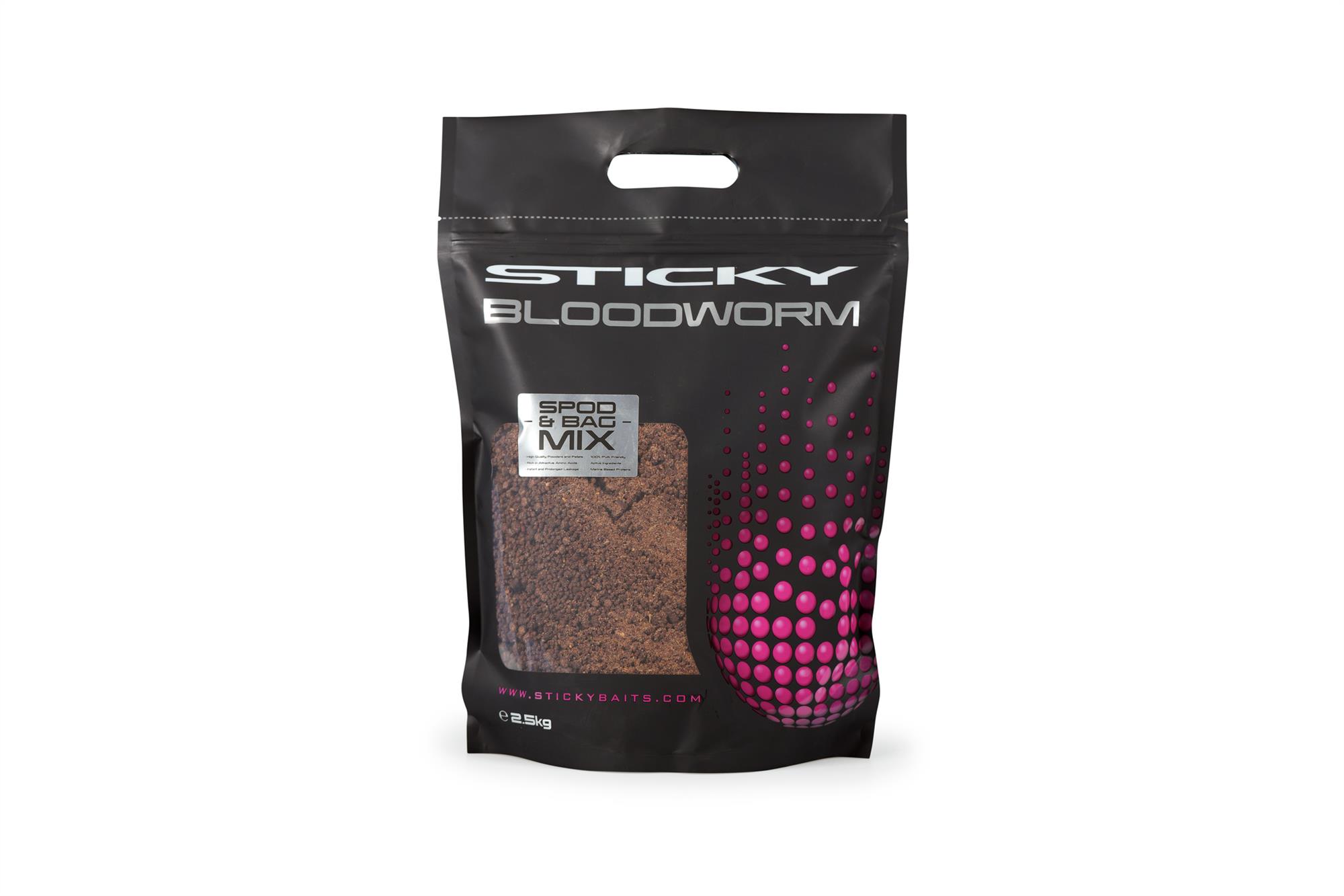 Sticky Baits Bloodworm Spod and Bag Mix - The Tackle Store